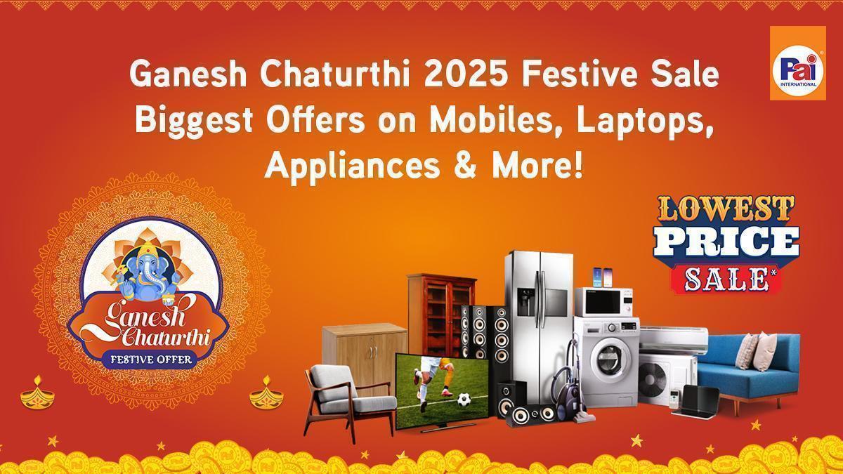 Looking for Ganesh Chaturthi Special Offers on Electronics 2025?