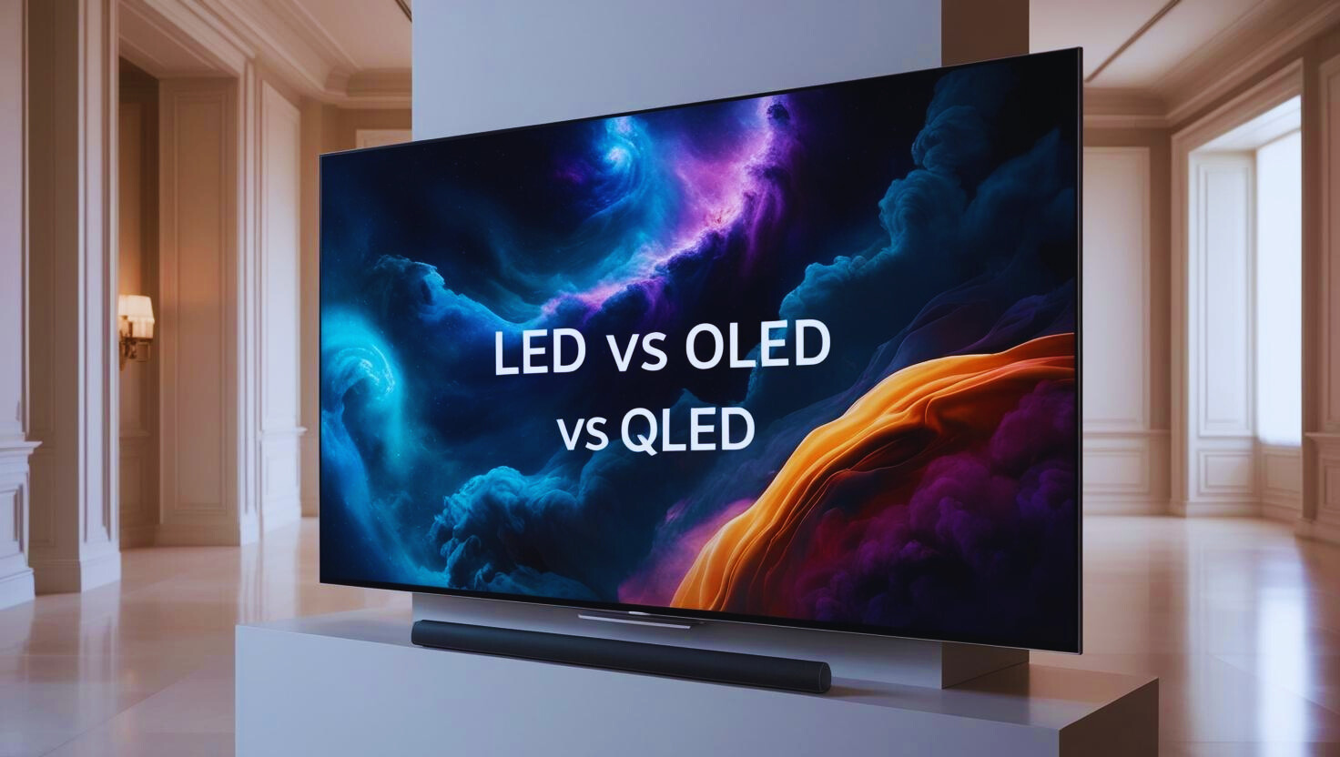 LED vs OLED vs QLED: A Comprehensive Display and Which one is Best?